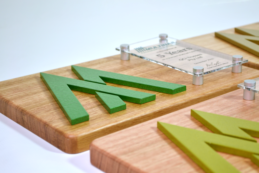 Multinail Years of Service Recognition Awards | Master Engraving